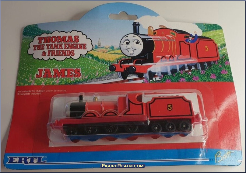 James the Red Engine - Thomas & Friends - Basic Series - ERTL Action Figure