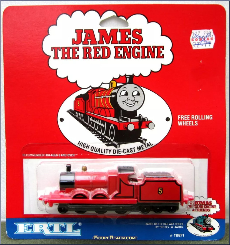James the Red Engine - Thomas & Friends - Basic Series - ERTL Action Figure