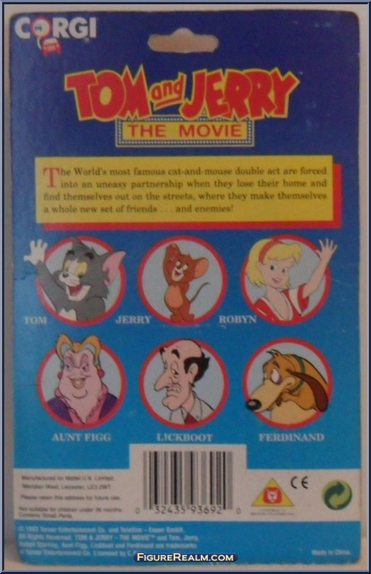 Aunt Figg / Ferdinand - Tom and Jerry - Movie - Basic Series - Mattel ...