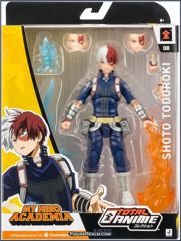 Shoto Todoroki - Total Anime - My Hero Academia - Jazwares Action Figure