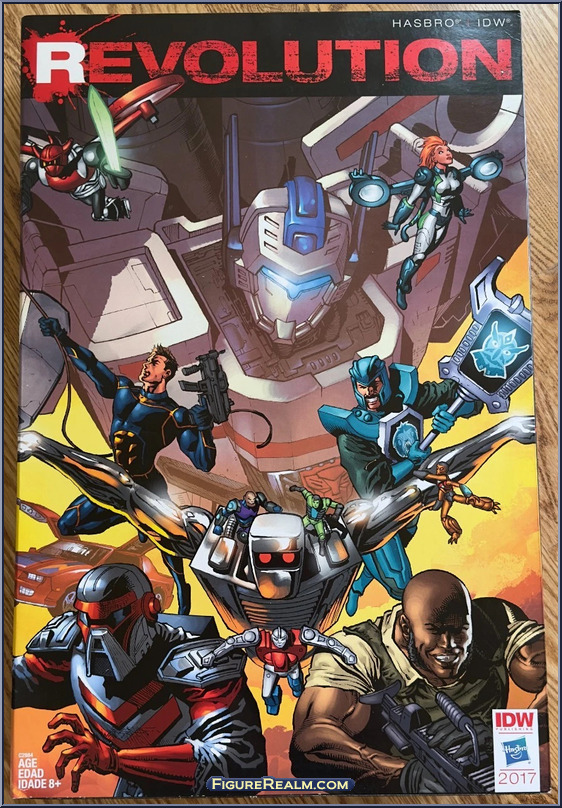 Revolutions Box Set (IDW) - ToyFare Exclusives - Revolution - Hasbro ...