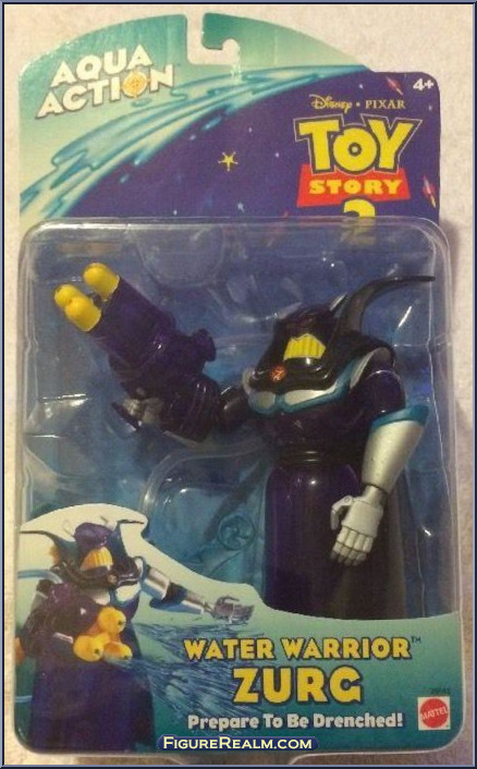 Water Warrior Zurg - Toy Story 2 - Aqua Action - Mattel Action Figure