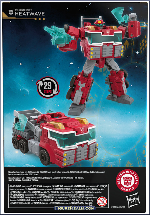 Heatwave - Transformers - Age of the Primes - Voyager Class - Hasbro ...
