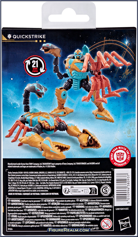 Quickstrike - Transformers - Age of the Primes - Deluxe Class - Hasbro ...