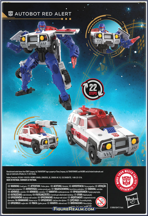 Red Alert - Transformers - Age of the Primes - Voyager Class - Hasbro ...