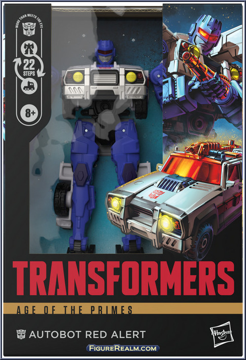 Red Alert - Transformers - Age of the Primes - Voyager Class - Hasbro ...