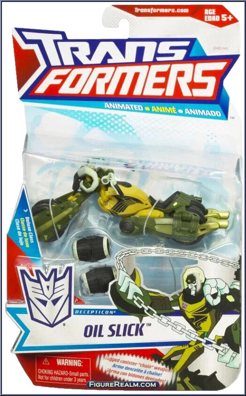 Oil Slick - Transformers - Animated - Deluxe - Hasbro Action Figure