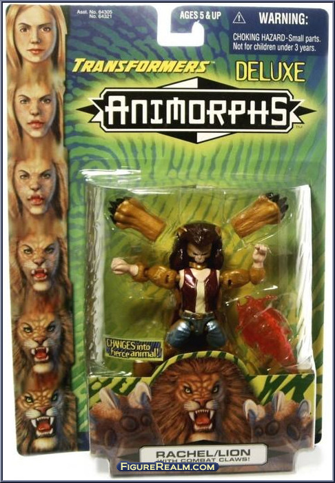 Rachel / Lion (with Combat Claws) (Red Yeerk) - Transformers ...