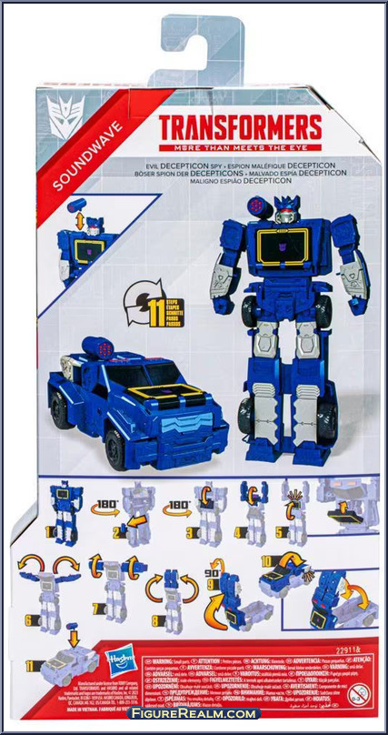Soundwave - Transformers - Authentics - Titan Changer - Hasbro Action ...