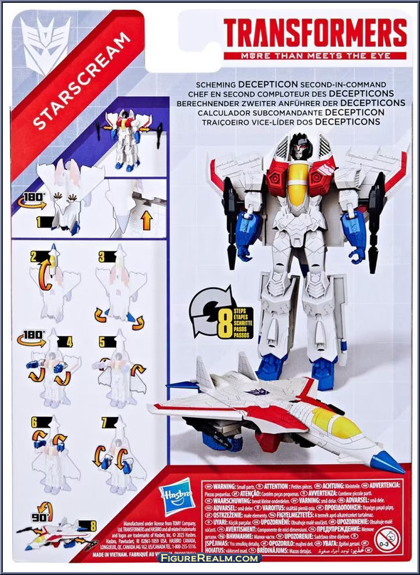 Starscream - Transformers - Authentics - Generations - Hasbro Action Figure