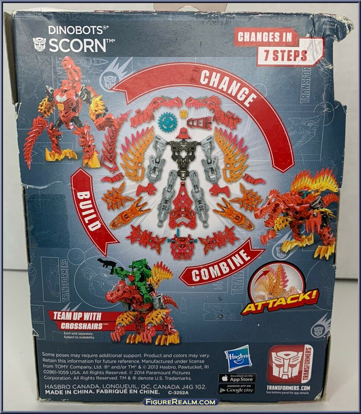 Scorn - Transformers - Construct-Bots - Scout - Hasbro Action Figure