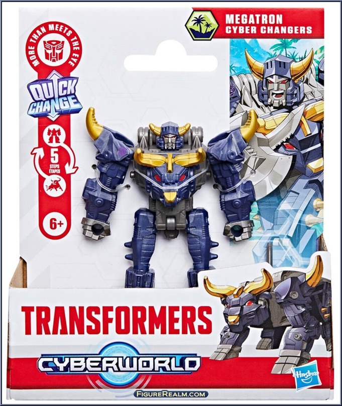 Megatron - Transformers - Cyberworld - Cyber Changers - Hasbro Action ...