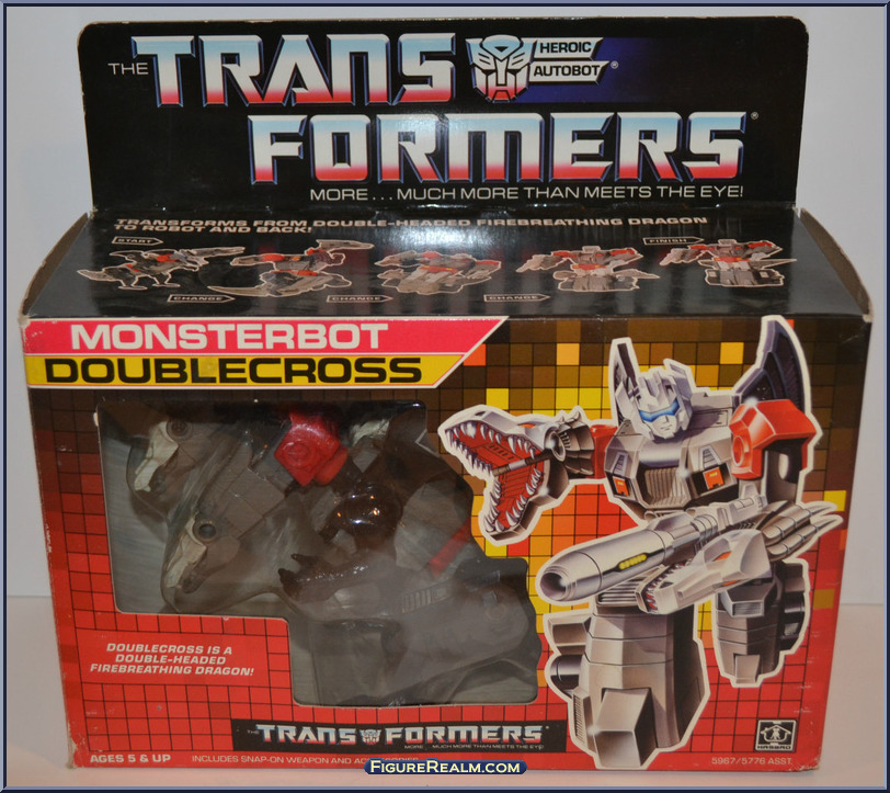 Doublecross - Transformers - Generation 1 - Series 4 - Hasbro Action Figure