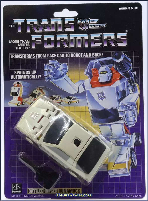Runamuck - Transformers - Generation 1 - Series 3 - Hasbro Action Figure