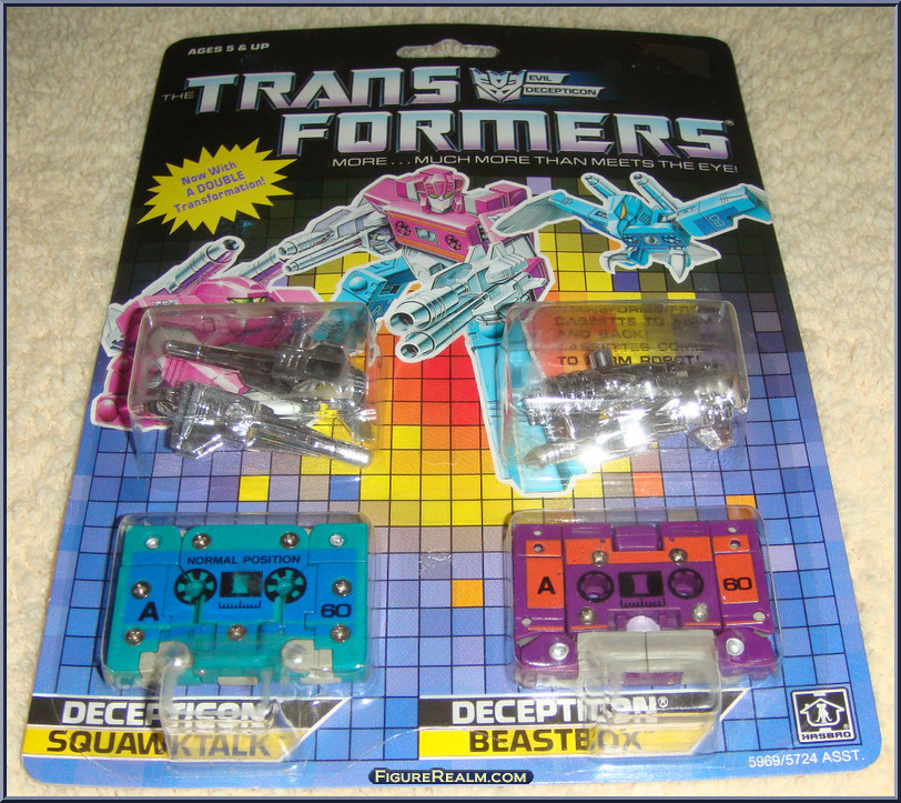 Squawktalk - Transformers - Generation 1 - Series 5 - Hasbro Action Figure