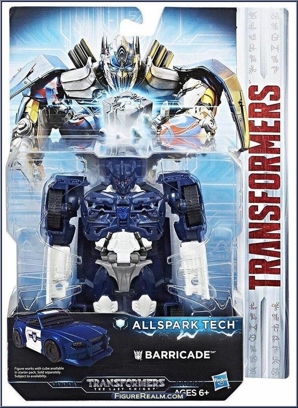 Barricade - Transformers - Last Knight - Allspark Tech - Hasbro Action ...