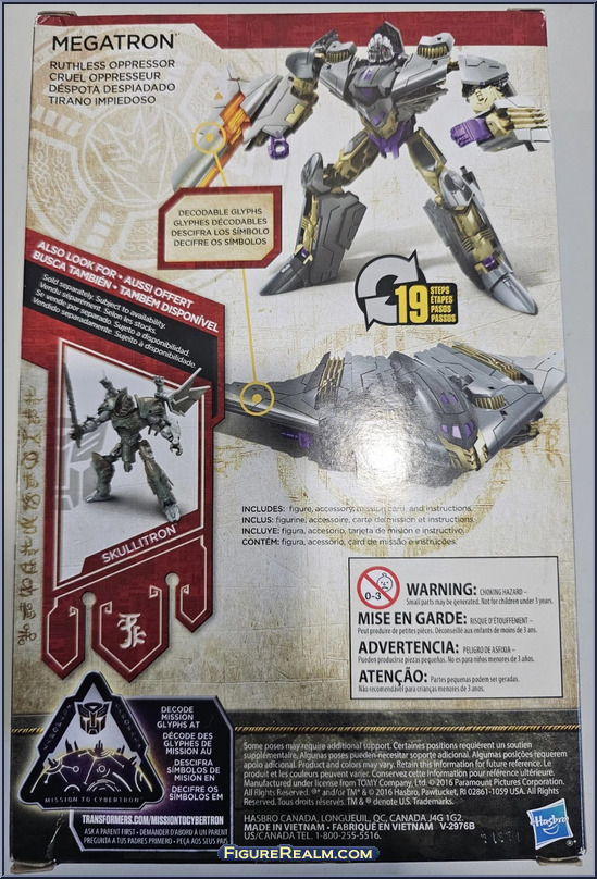 Megatron (Exclusive Premier) - Transformers - Last Knight - Mission to ...