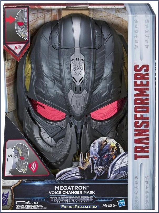 Megatron (Voice Changer Mask) - Transformers - Last Knight - Role Play - Hasbro Action Figure
