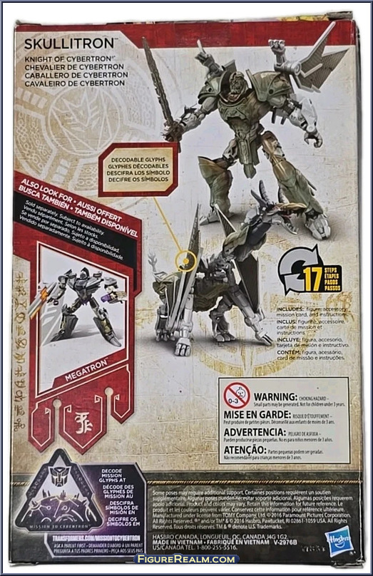 Skullitron - Transformers - Last Knight - Mission to Cybertron - Hasbro ...