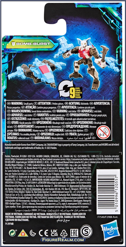 Bomb-Burst - Transformers - Legacy - Evolution - Core Class - Hasbro ...