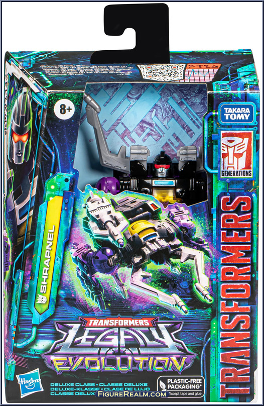 Shrapnel - Transformers - Legacy - Evolution - Deluxe Class - Hasbro Action Figure