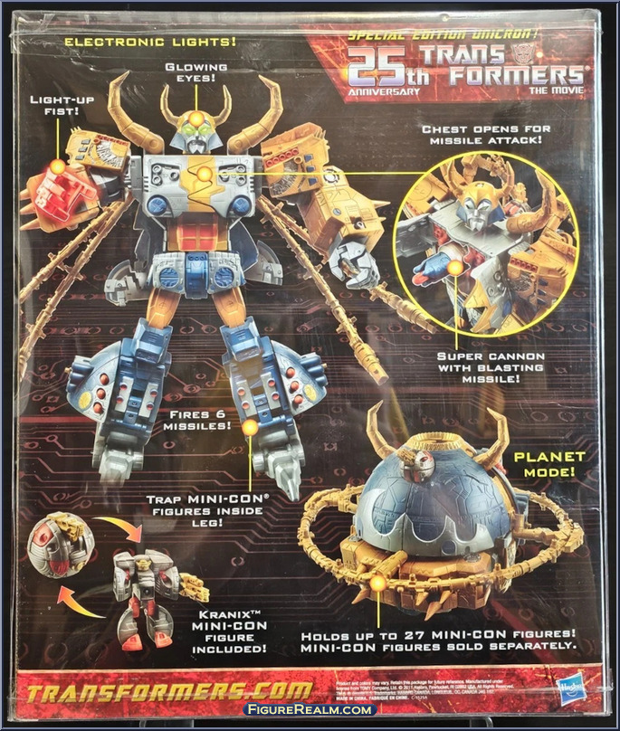 Unicron (with Kranix) - Transformers - Movie - Exclusives - Other ...