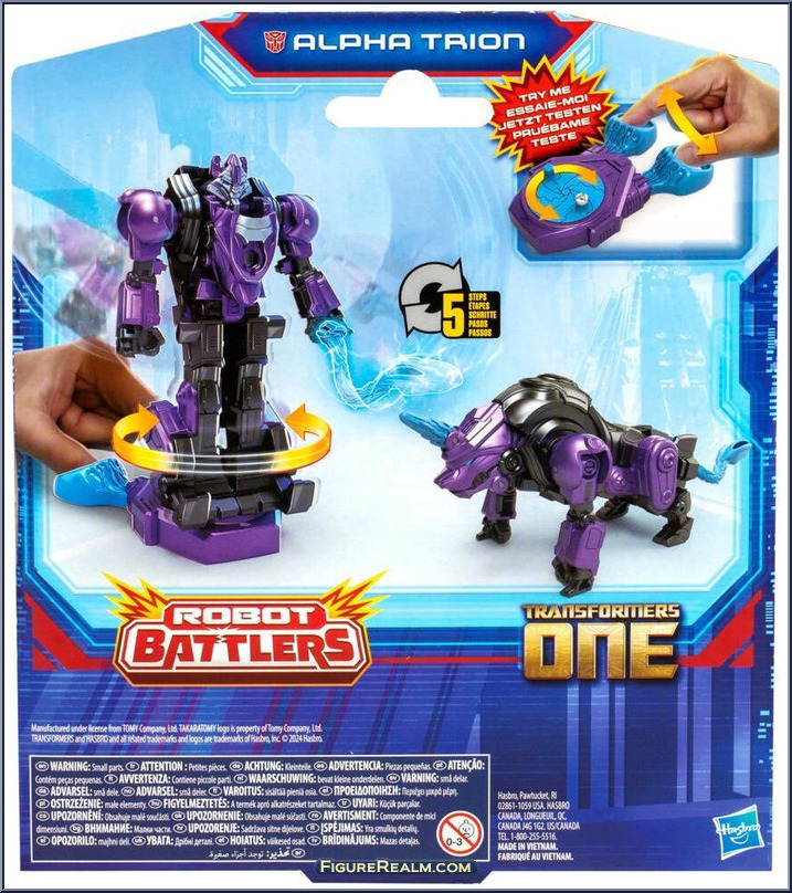 Alpha Trion - Transformers One - Robot Battlers - Hasbro Action Figure