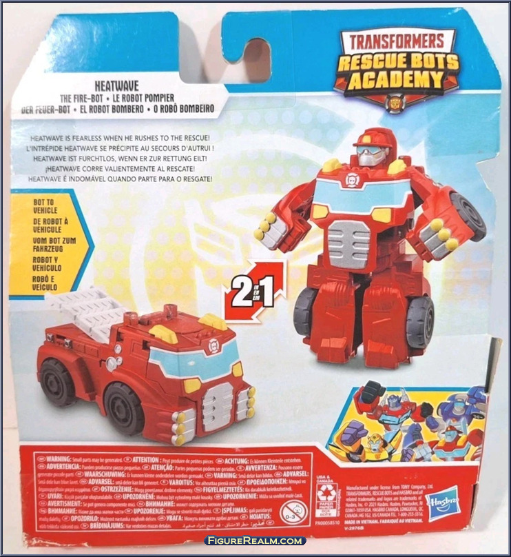 Heatwave the Fire-Bot - Transformers - Rescue Bots Academy - Classic ...