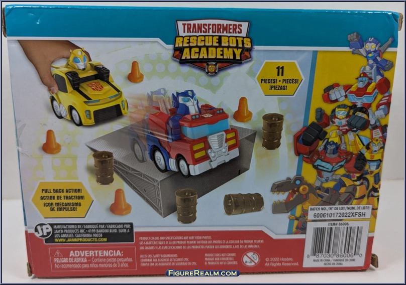 Hot Shot / Optimus Prime 11-Piece Jump Set - Transformers - Rescue Bots ...