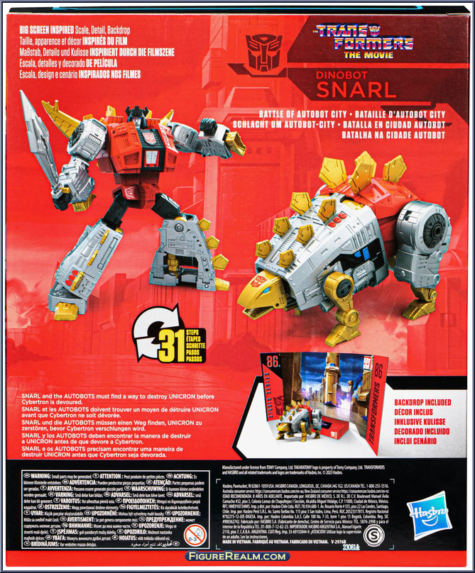 Snarl - Transformers - Studio Series - Movie - Hasbro Action Figure