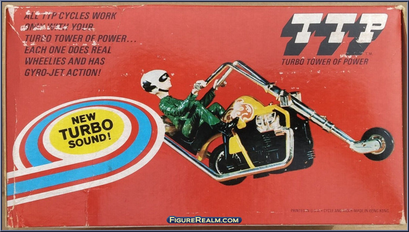 TTP Stunt Cycle - Turbo Tower of Power (TTP) - Basic Series - Kenner ...