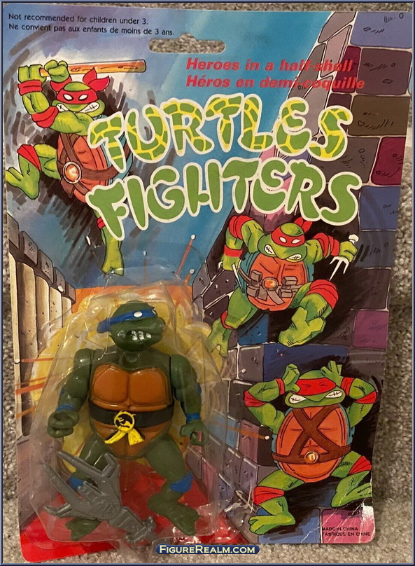 L (Blue) - Turtles Fighters - Bootleg Series - Unknown Action Figure