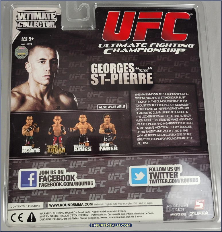 Georges "Rush" St. Pierre (White Uniform) - UFC - Ultimate Collector ...