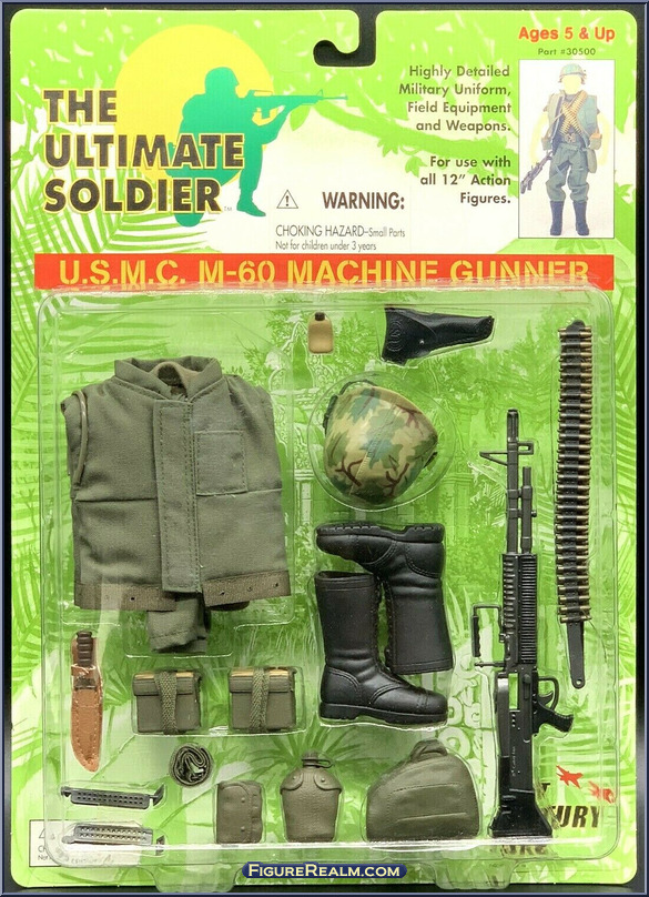 U.S.M.C. M-60 Machine Gunner - Ultimate Soldier - Accessories - 21st ...