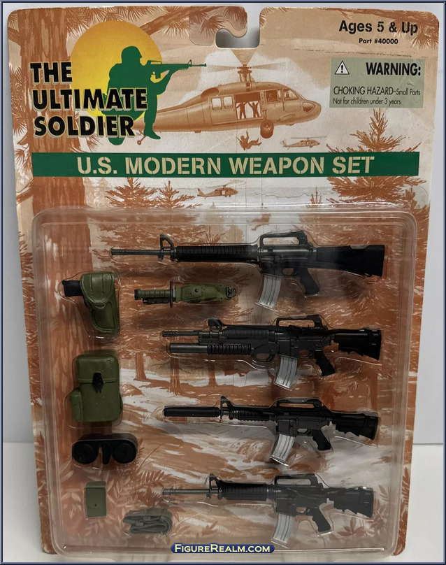 U.S. Modern Weapon Set - Ultimate Soldier - Accessories - 21st Century ...