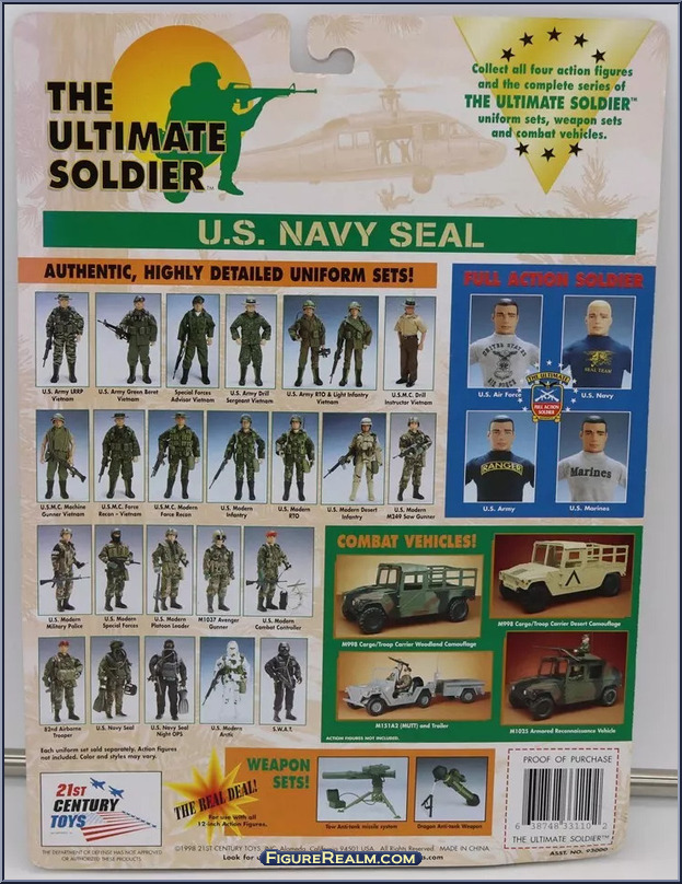 U.S. Navy Seal - Ultimate Soldier - Accessories - 21st Century Toys ...
