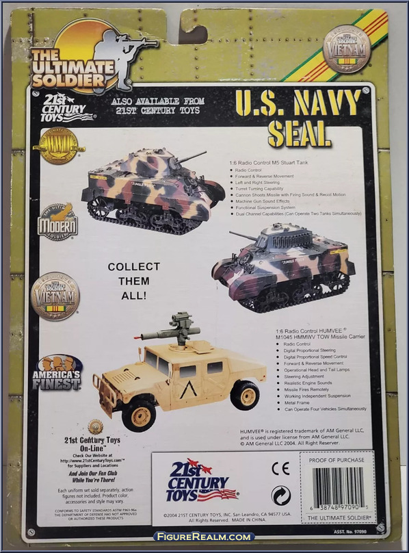 U.S. Navy Seal Weapon Set - Ultimate Soldier - Accessories - 21st ...