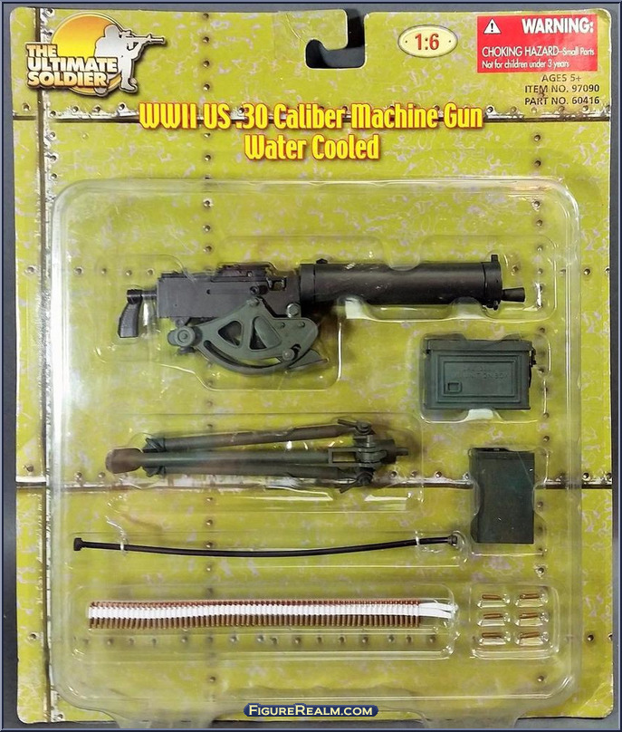 WWII US .30 Caliber Machine Gun Water Cooled - Ultimate Soldier ...
