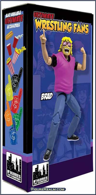 Brad - Ultimate Wresting Fans - Series 2 - Figures Toy Company Action ...