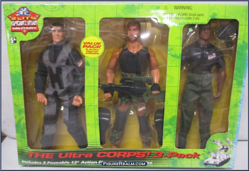 3-Pack #1 - Ultra Corps! - Multi-Packs - Lanard Toys Action Figure