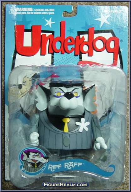 Riff Raff - Underdog - Basic Series - Mezco Action Figure