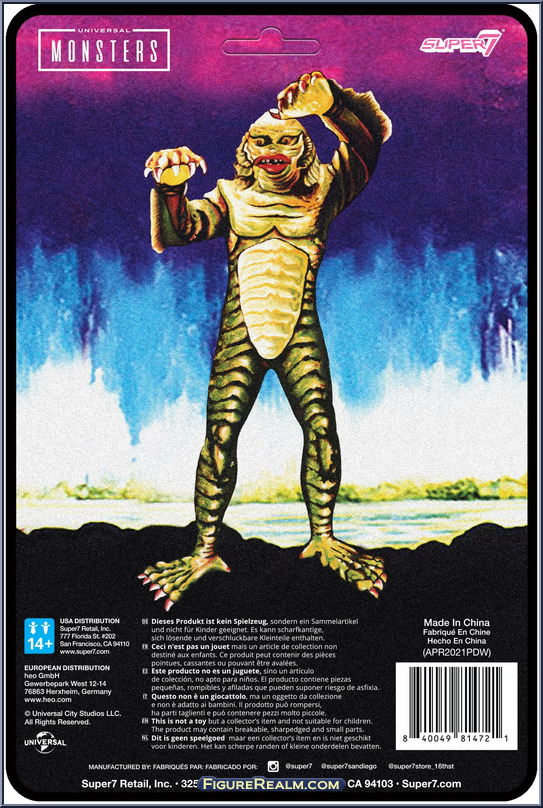 Super Creature (Narrow Sculpt) - Universal Monsters - ReAction Figures ...