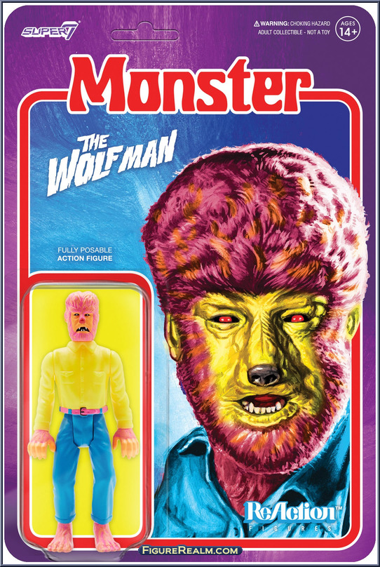 Wolf Man (Costume Colors) - Universal Monsters - ReAction Figures ...