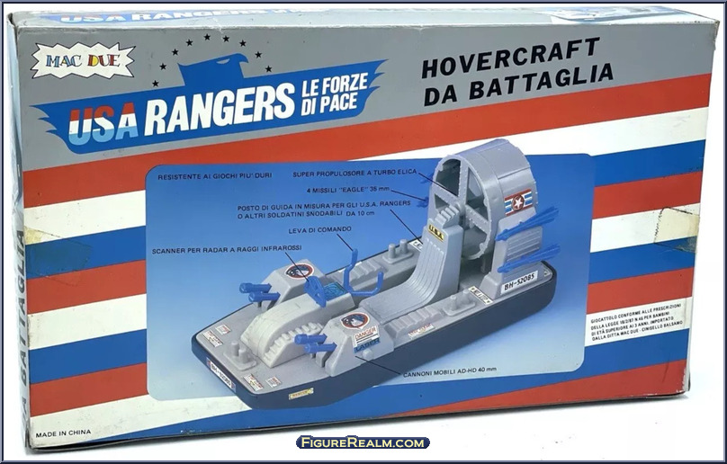 Hovercraft De Battaglia (with Enemy Leader/Killer) - USA Rangers ...
