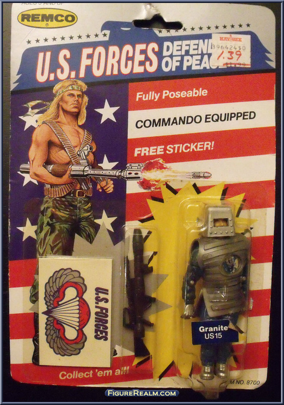 Granite (Bronze Armor) - U.S. Forces - Basic Series - Remco Action Figure