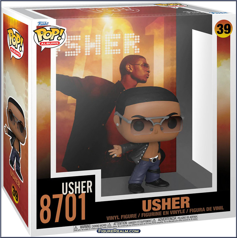 Usher (8071) - Usher - Pop! Albums - Funko Action Figure
