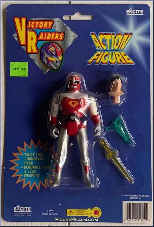 Raider (Red) - Victory Raiders - Basic Series - Excite Action Figure