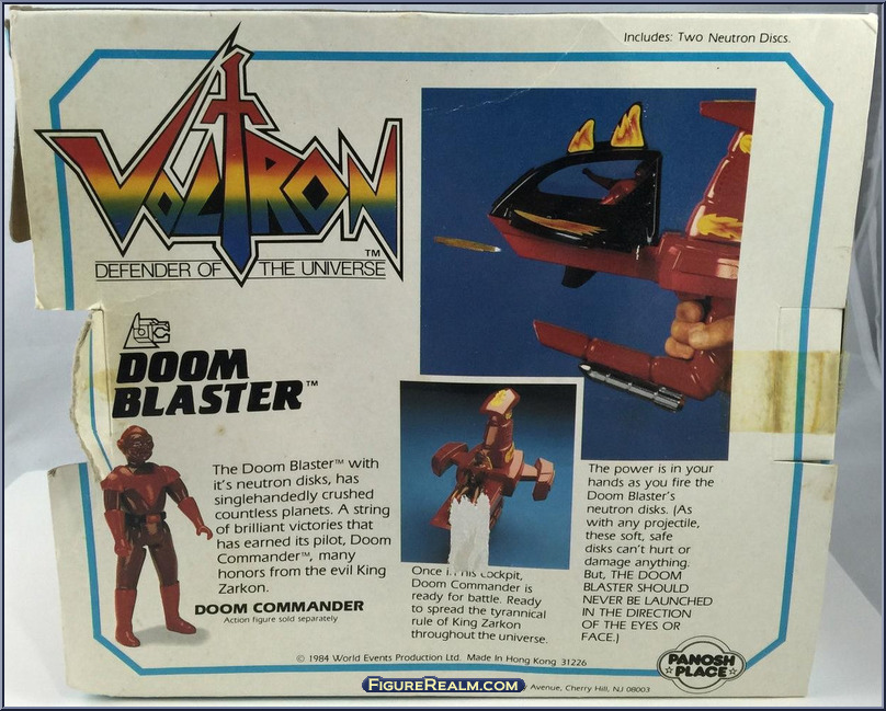 Doom Blaster - Voltron - Accessories - Panosh Place Action Figure