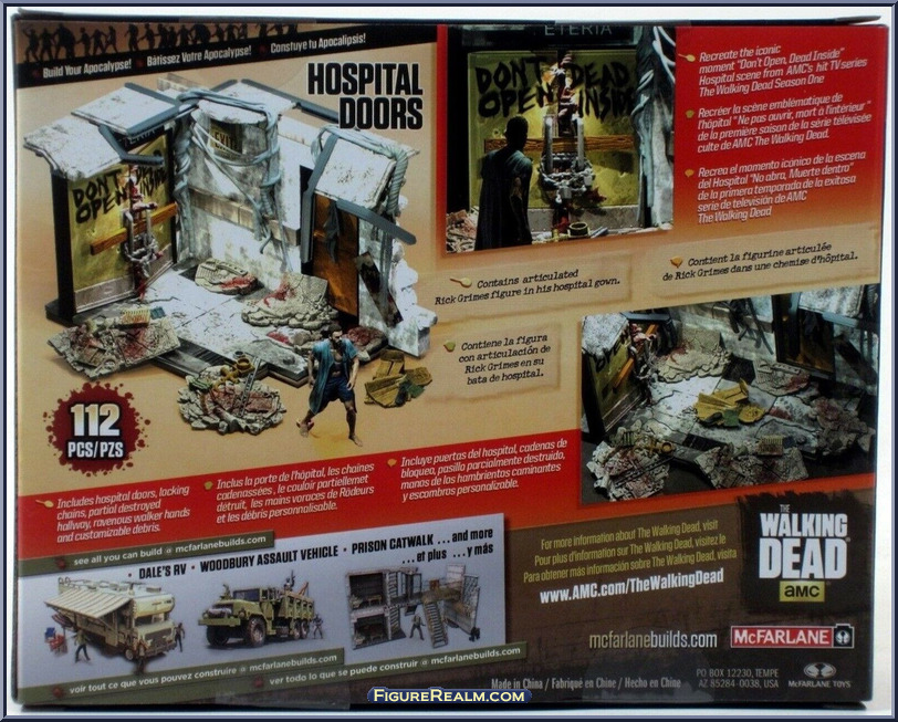 Hospital Doors - Walking Dead - Construction Sets - McFarlane Action Figure