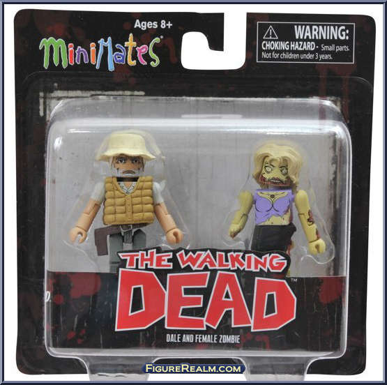 Dale / Female Zombie - Walking Dead - Minimates - Wave 1 - Diamond ...